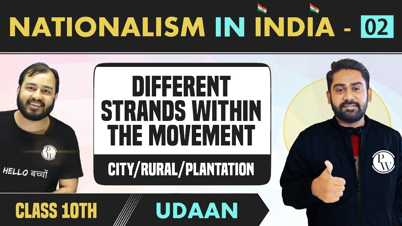 Nationalism in India 02 | Different Strands Within The Movements ...