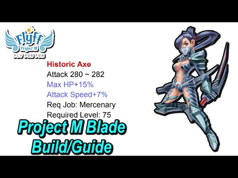 Flyff Project M (Flyff Universe): Blade Build/Guide mit allen Skills ...