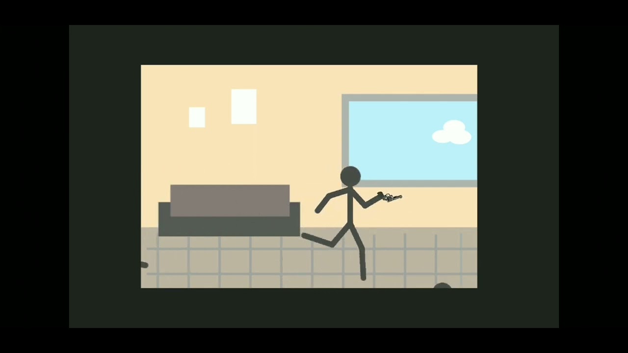 stickman robbery animation - YouTube