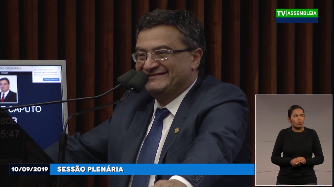 Michele Caputo - PSDB - Sessão Plenária 10/09/2019 - YouTube
