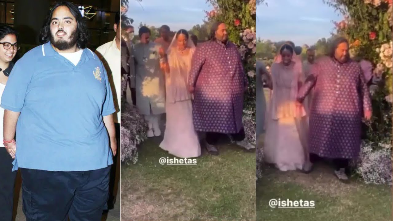 अनंत अंबानी फिर Fit से हुए Fat, देखे अब तक की Transformation Journey ...