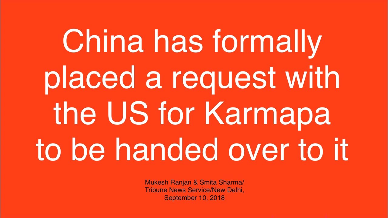 【Reasons for destroying the 17th Karmapa—Mastermind of Vikki Hui Xin ...