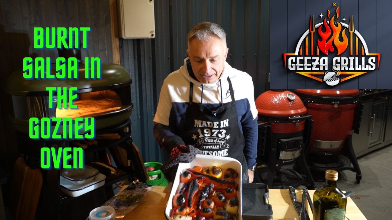 BURNT SALSA COOKED IN THE GOZNEY OVEN - YouTube