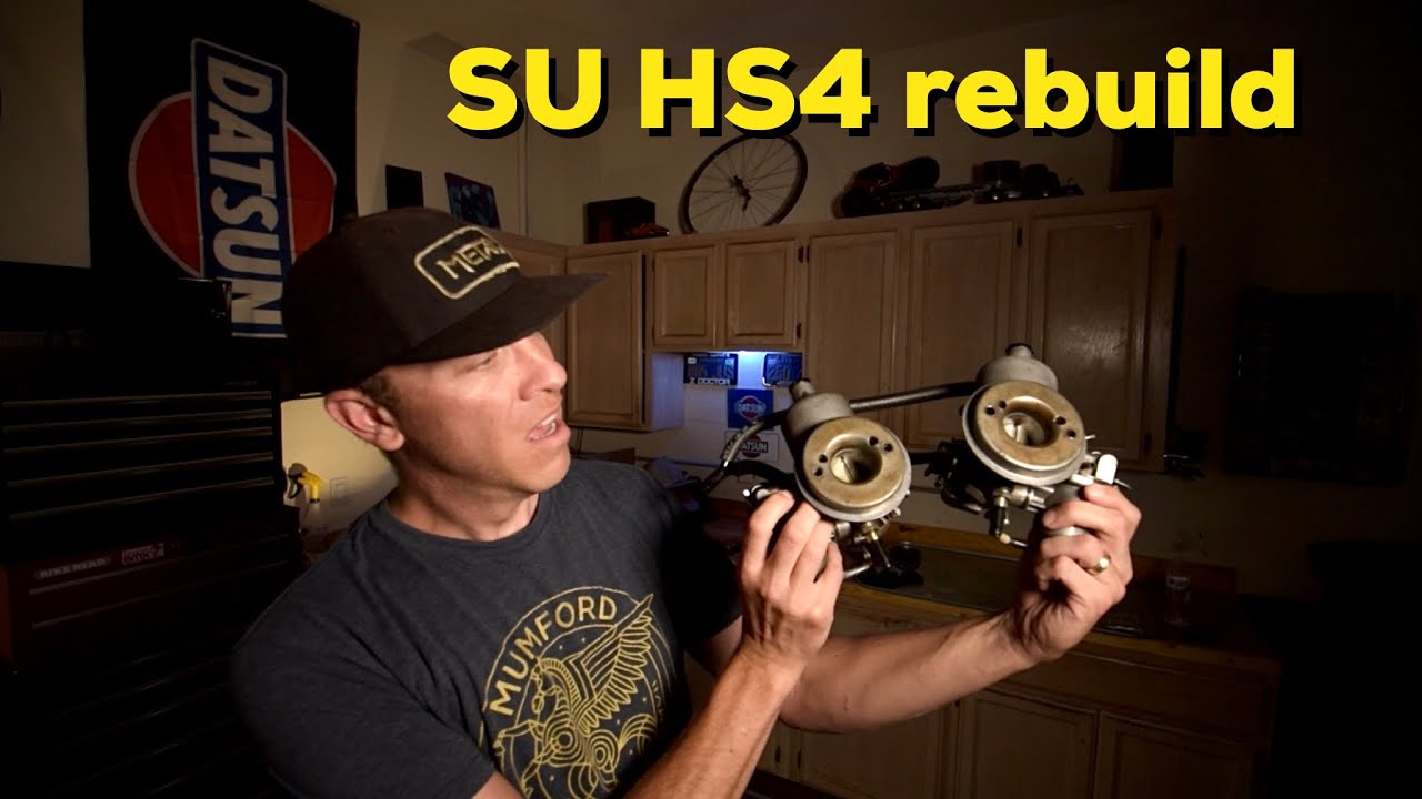How to rebuild SU HS4 carburetors - MG MGB GT - YouTube