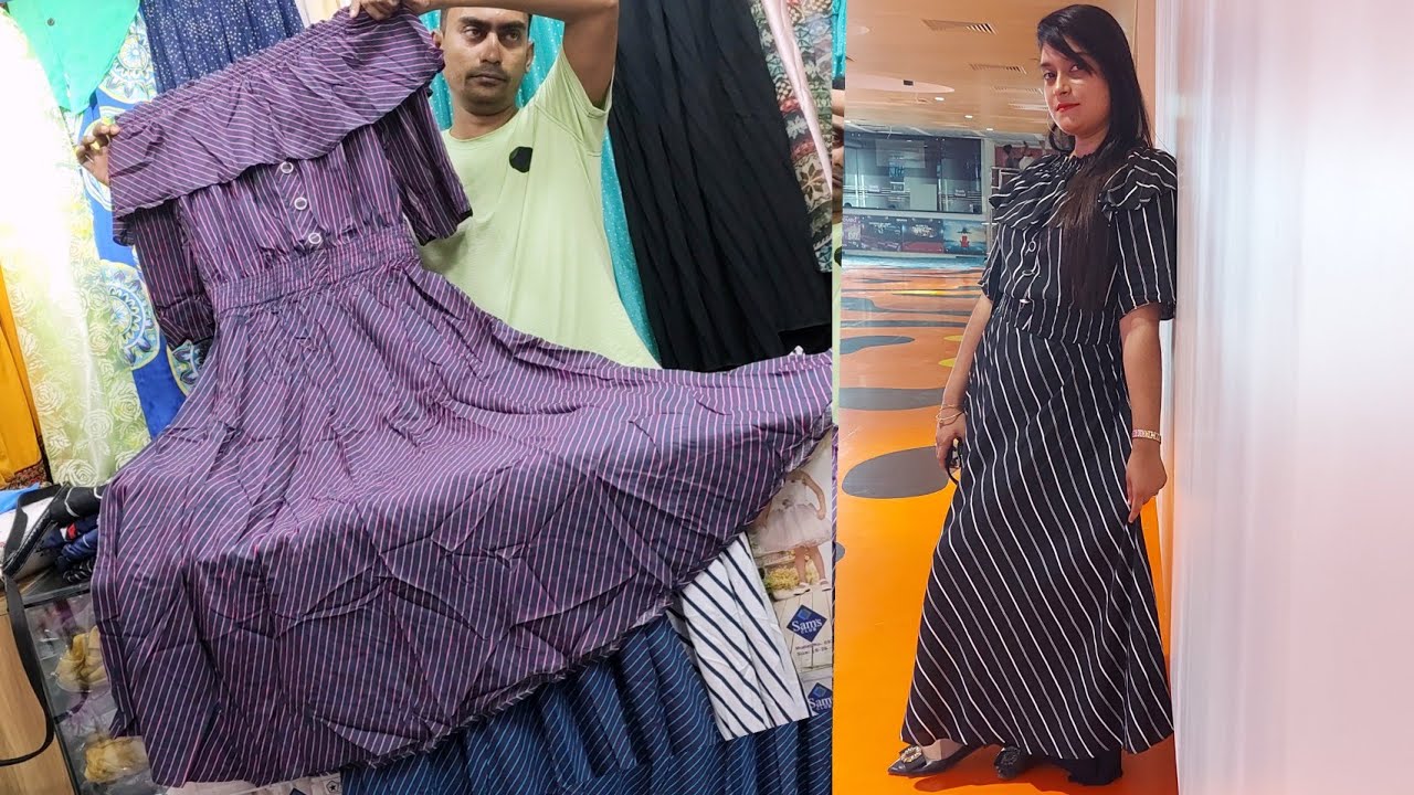 Stylish Long Western Step Gown At Reasonable Price In Bd - YouTube