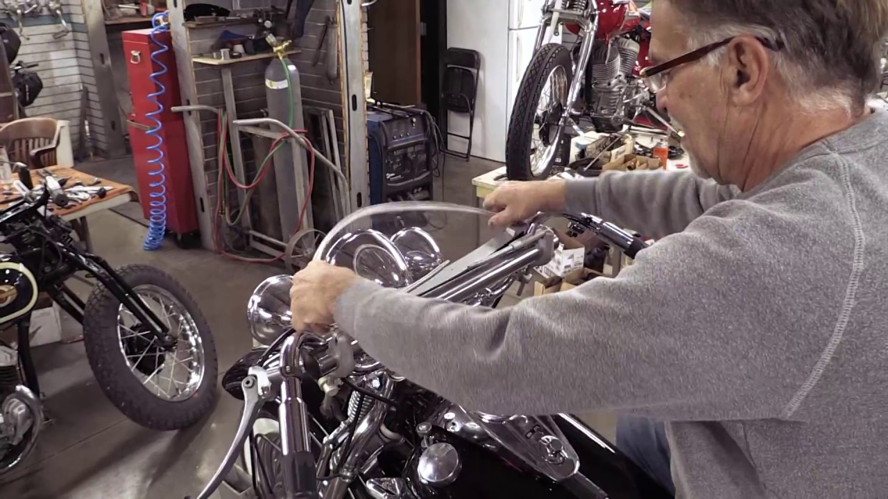 WTT Raffle: The Black and Chrome '48 Panhead Springer has been UPGRADED ...