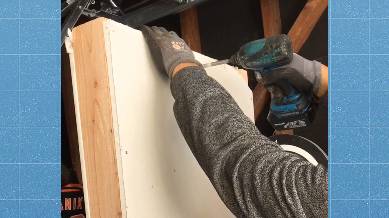 How To Install A Cut-in Box - YouTube