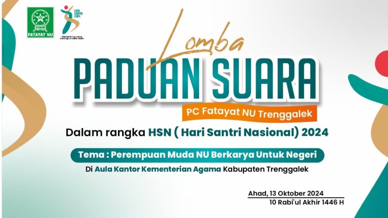 🔴LIVE LOMBA PADUAN SUARA PC FATAYAT NU TRENGGALEK - YouTube