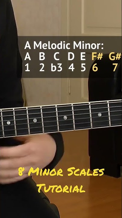 A Melodic Minor Scale - Short (taken from my "8 Minor Scales" tutorial ...