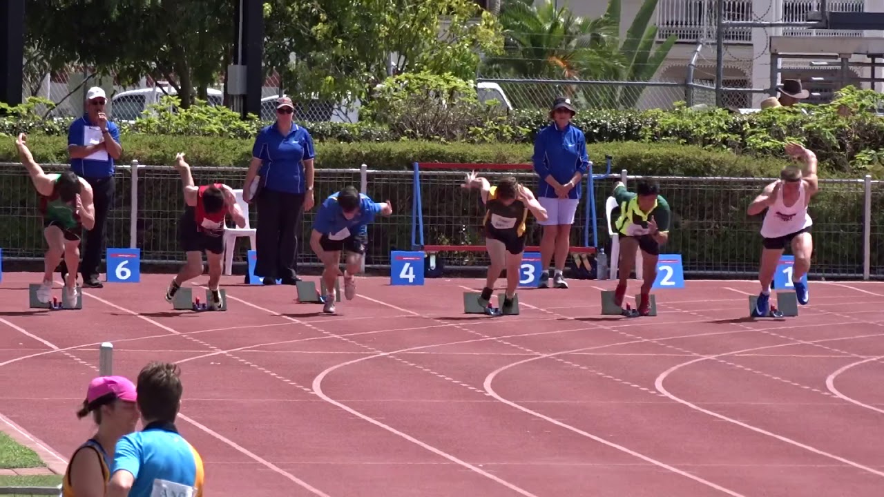 Ht2. 100m U/18yrs Men, North Queensland Track & Field Championships ...