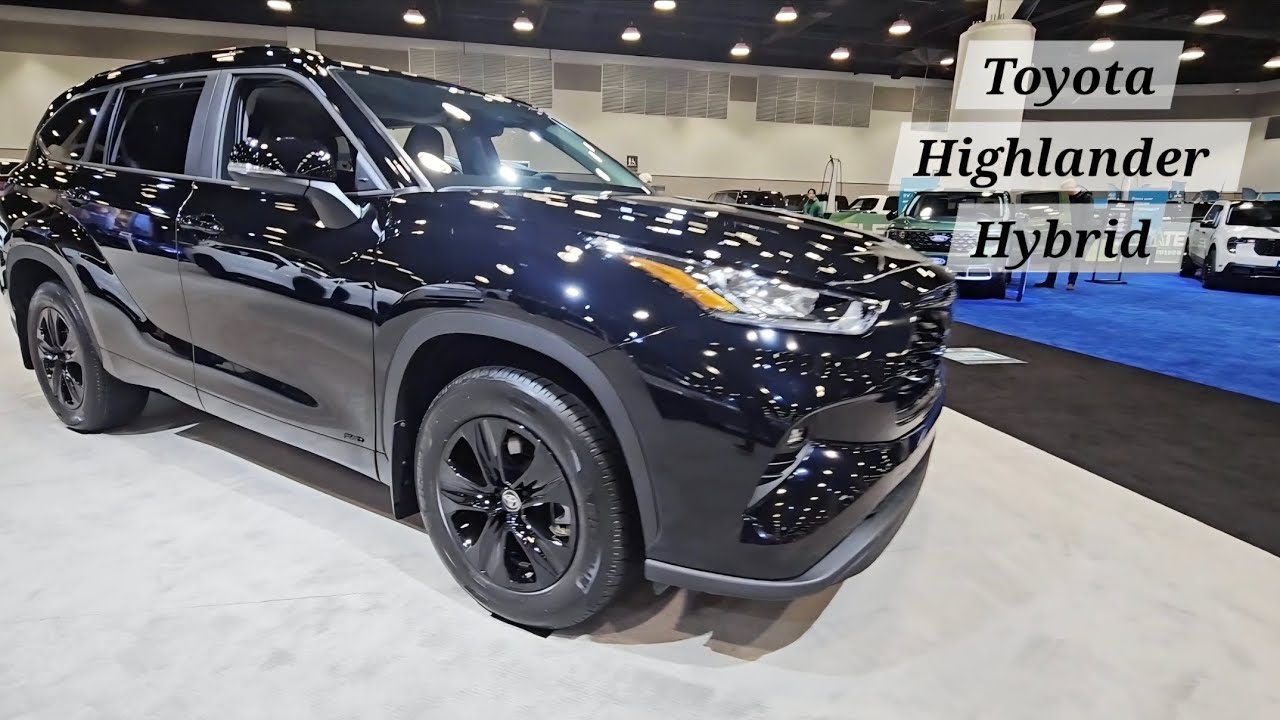 2025 Toyota Highlander Hybrid XLE Nightshade Edition - YouTube