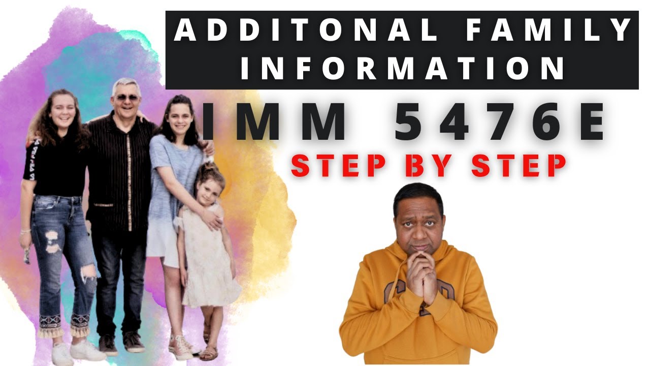 Filling Out the 5406 Additional Family Info Form (Step By Step) - YouTube