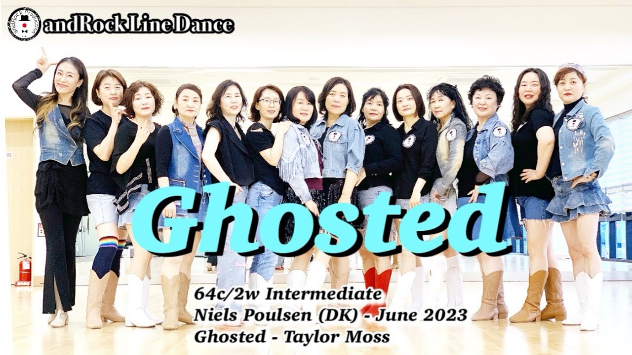 Ghosted Line Dance(Intermediate) - Demo - YouTube