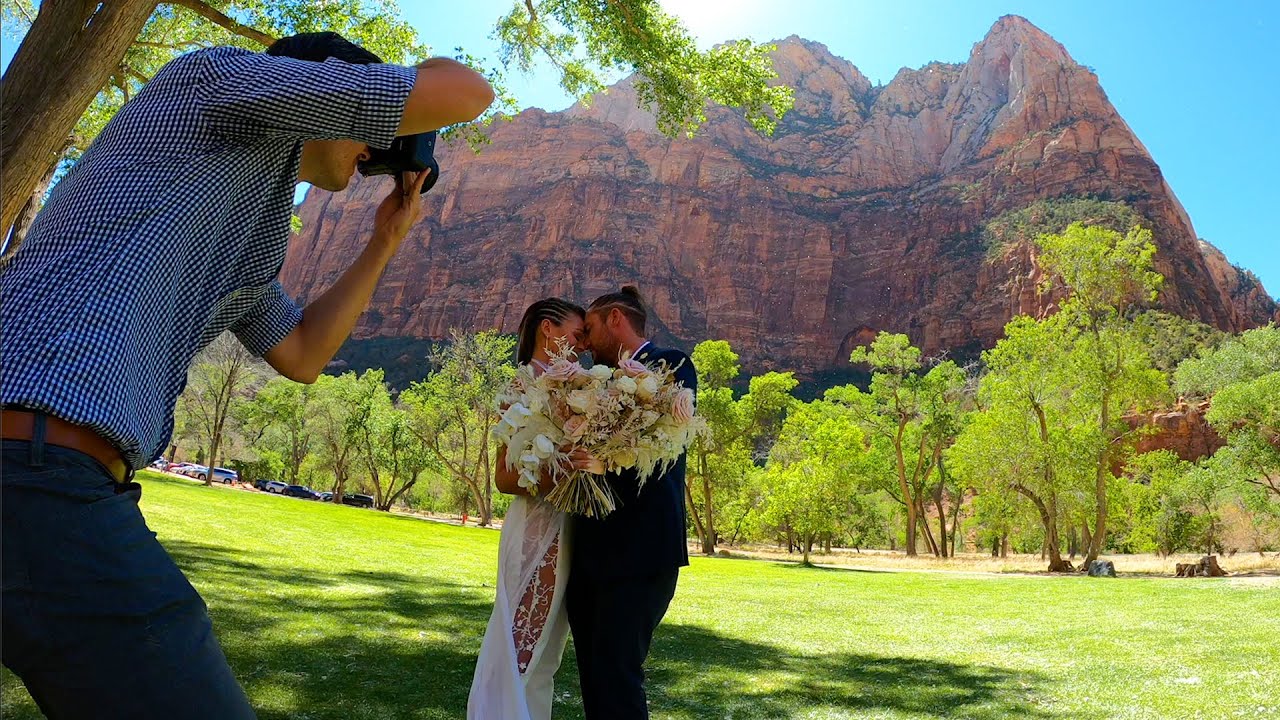 Branton Wedding - Zion National Park - May 2022 - YouTube
