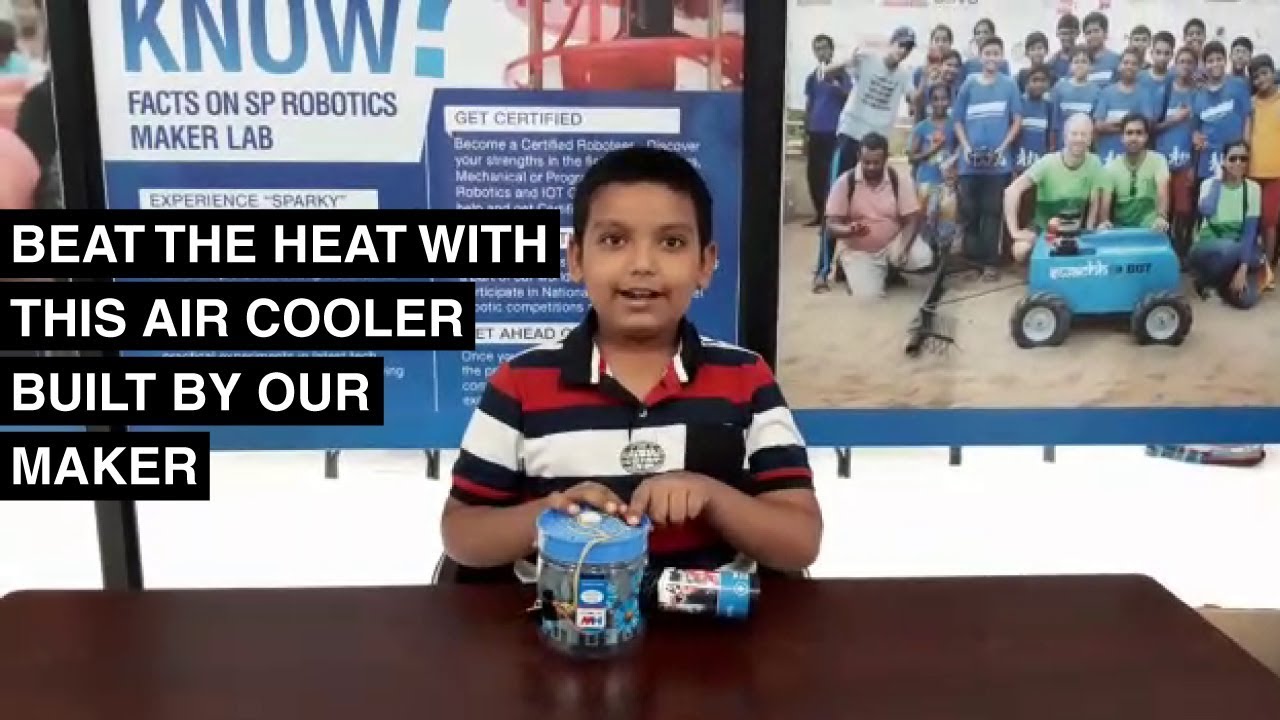 Robotic Air Cooler - Project Ideas - YouTube
