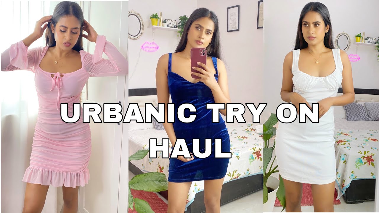 ★URBANIC HAUL★ CUTE DRESSES TRY ON HAUL || MINI HAUL || NAMITA BHARALI ...