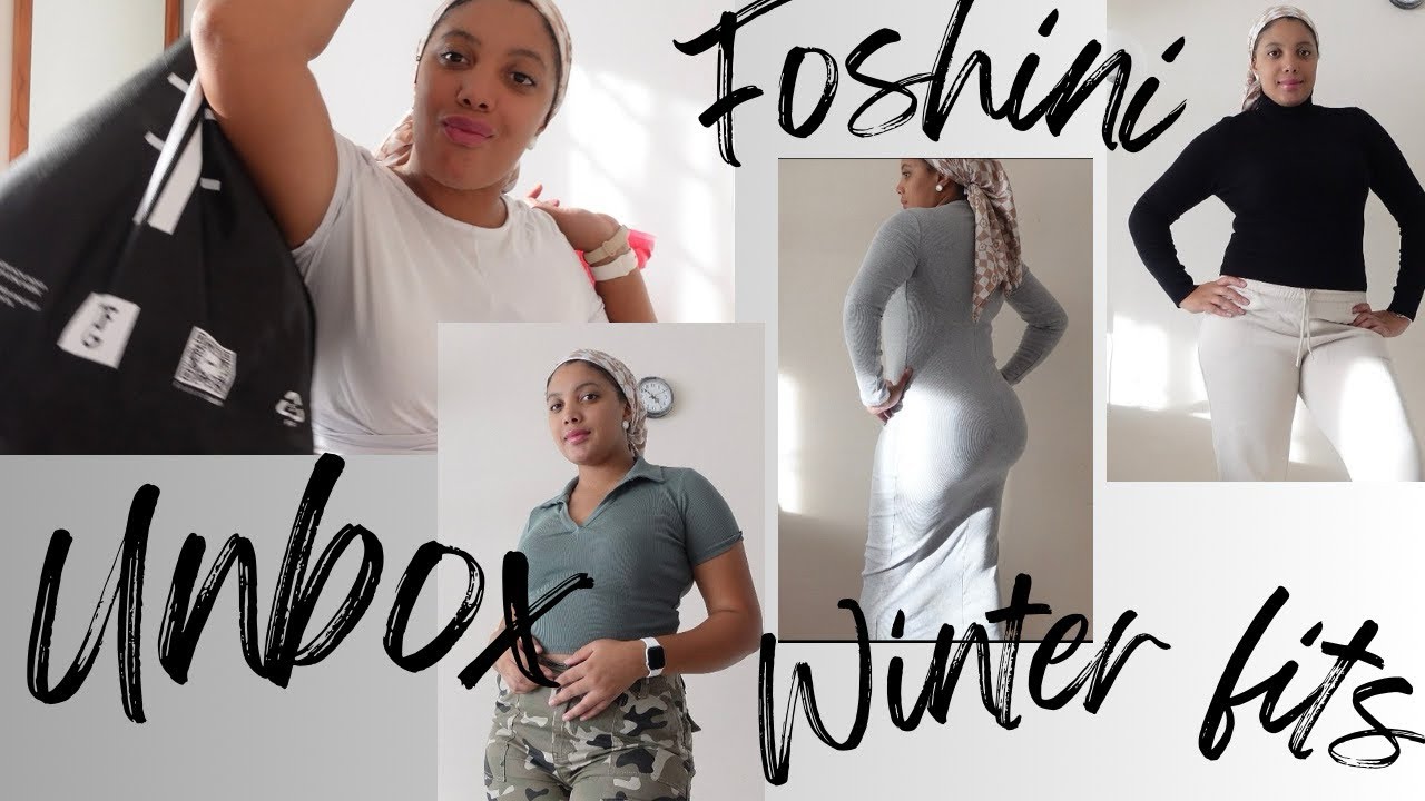 Unbox Foshini Winter comfy fits with me| South African YouTuber - YouTube
