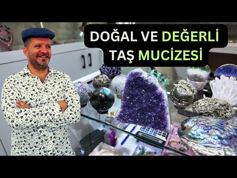 Doğal Taş Mucizesi | Değerli Taşları Tanıyalım | 4K Görüntü