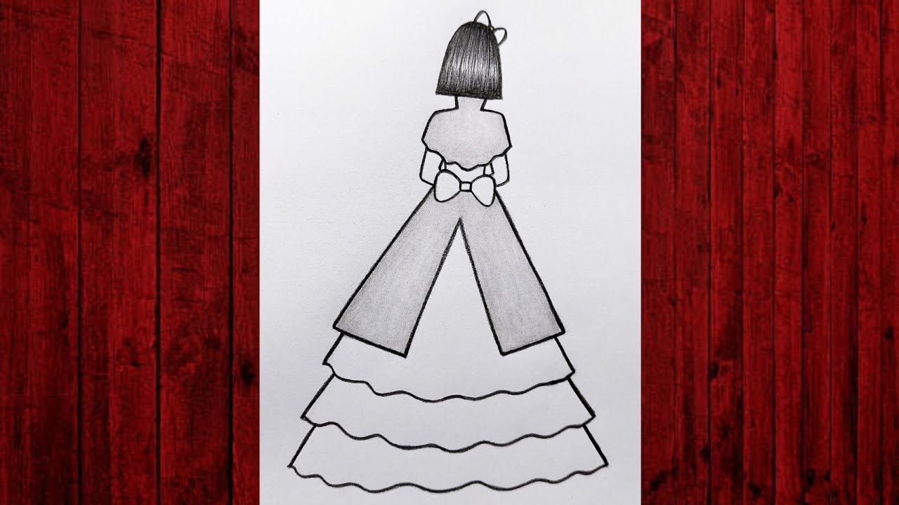 How to draw a easy Girl // girl drawing for beginners - YouTube