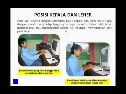 penerapan K3 dalam pemakaian komputer - YouTube