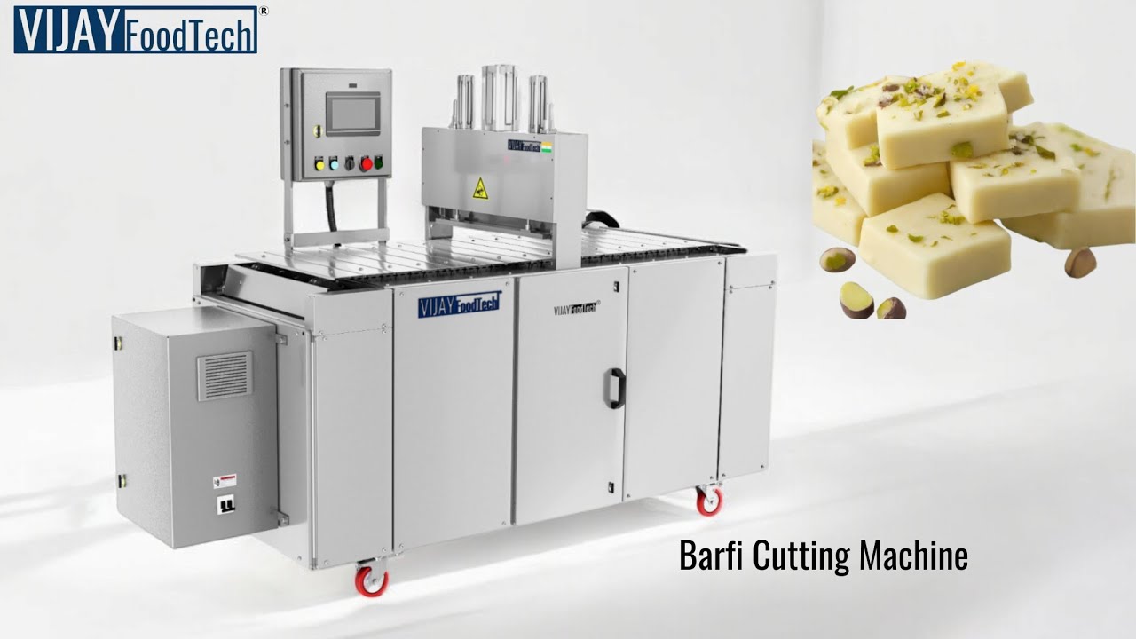 Barfi Cutting Machine. - YouTube