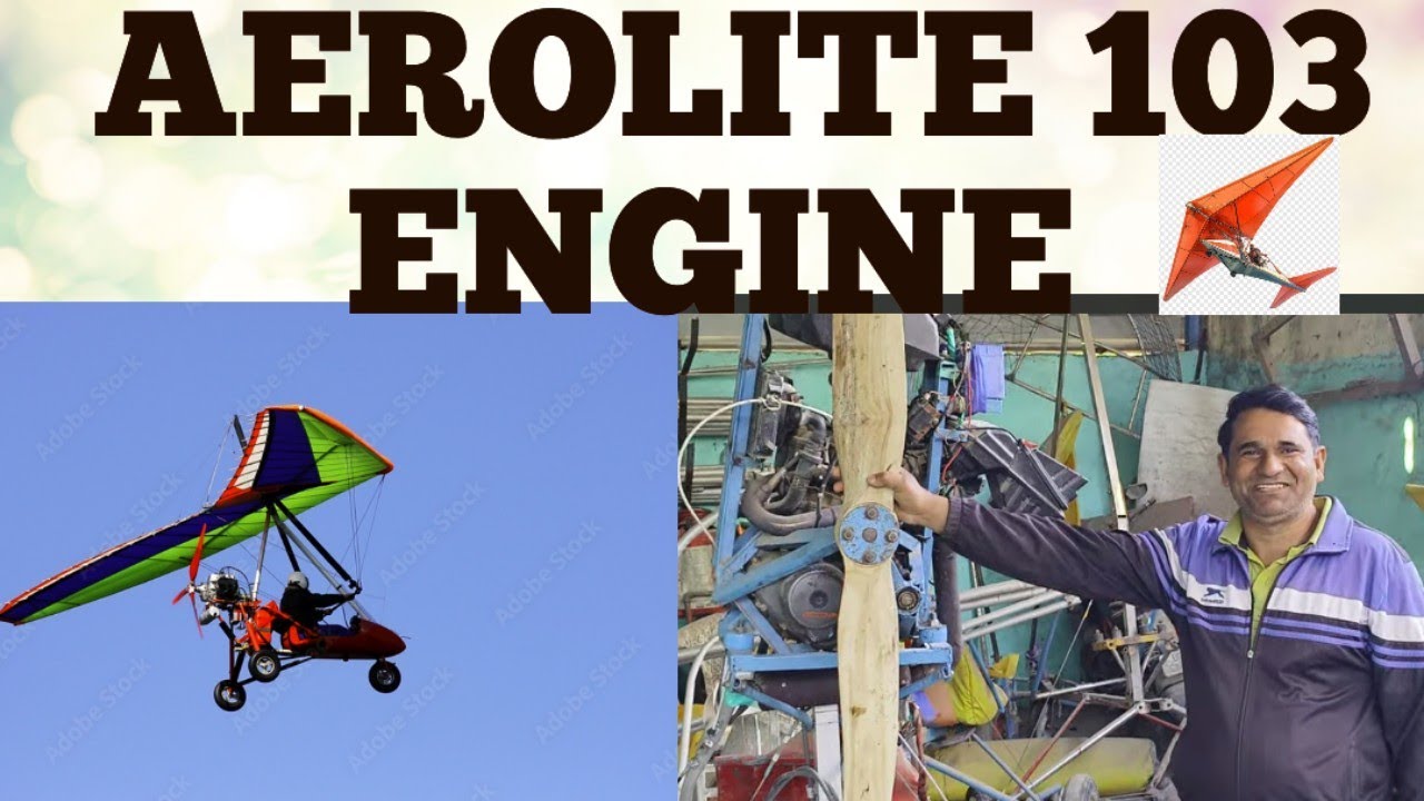 AEROLITE 103 ENGINE HANG GLIDER || MAKEING|| INDIA|| RAVI NOIDA ...