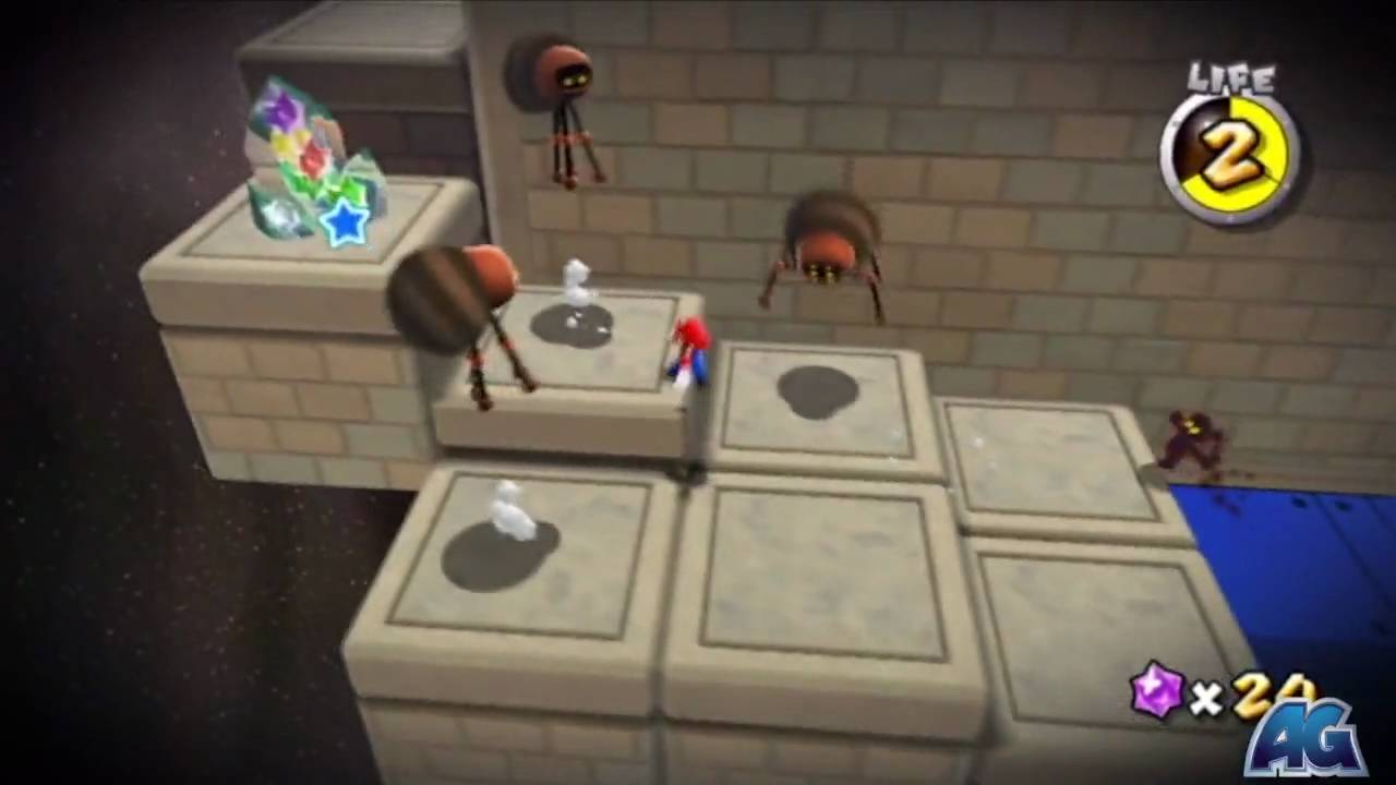 Super Mario Galaxy 2 - Flip-Out Galaxy - Prankster Comet - Cosmic Clone ...