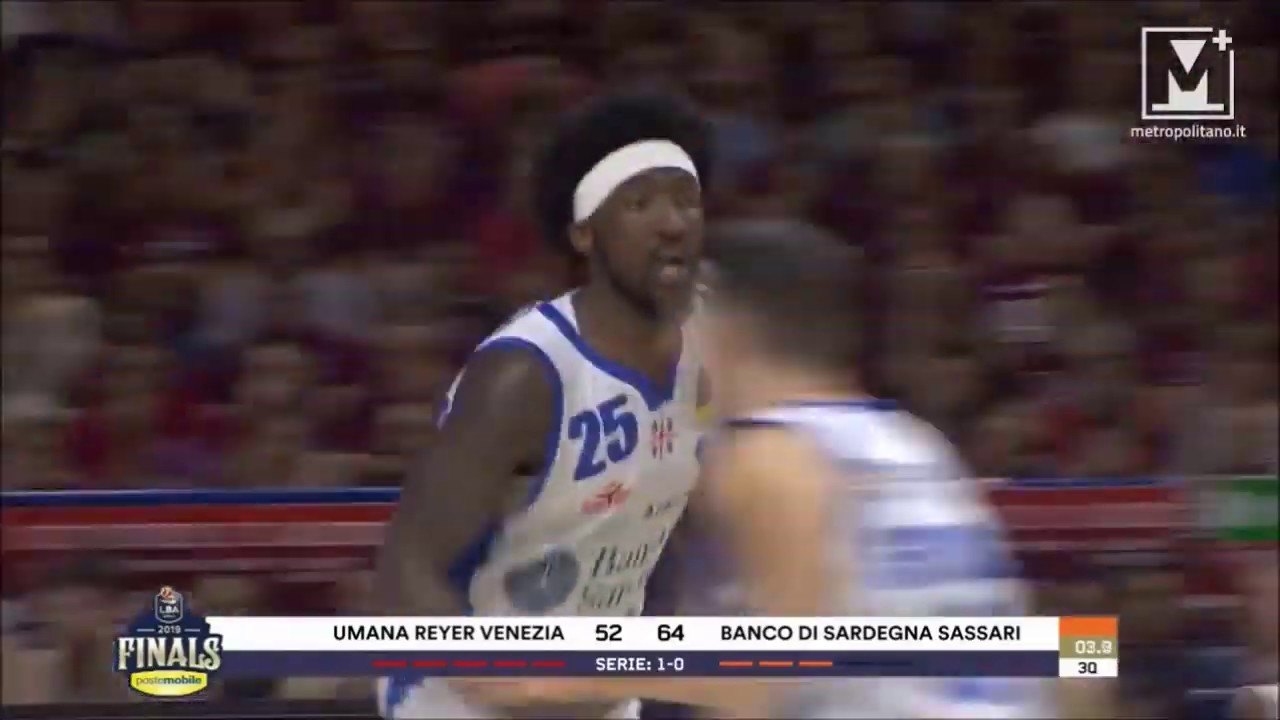 Rashawn Thomas - Dinamo Sassari 2018-19 - YouTube