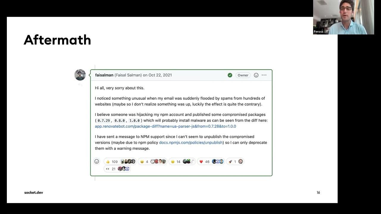 Understanding JavaScript Supply Chain Security - YouTube