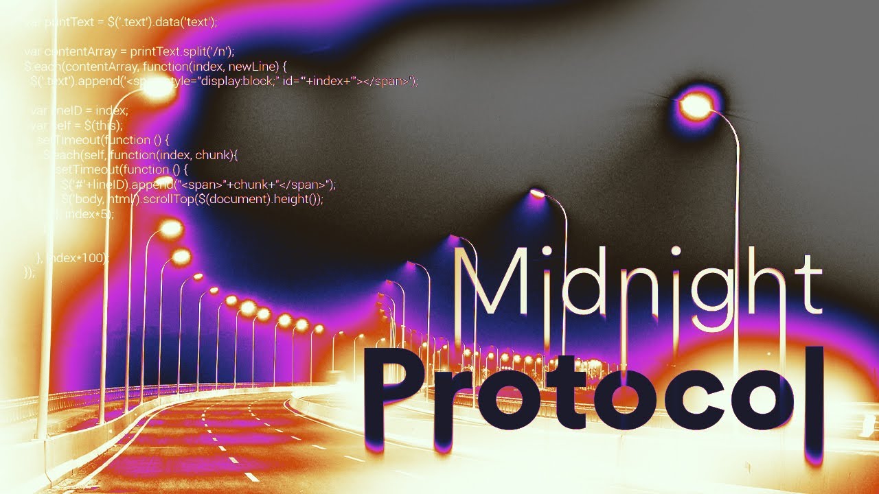 Midnight Protocol - ETMZ (Music Video) - YouTube