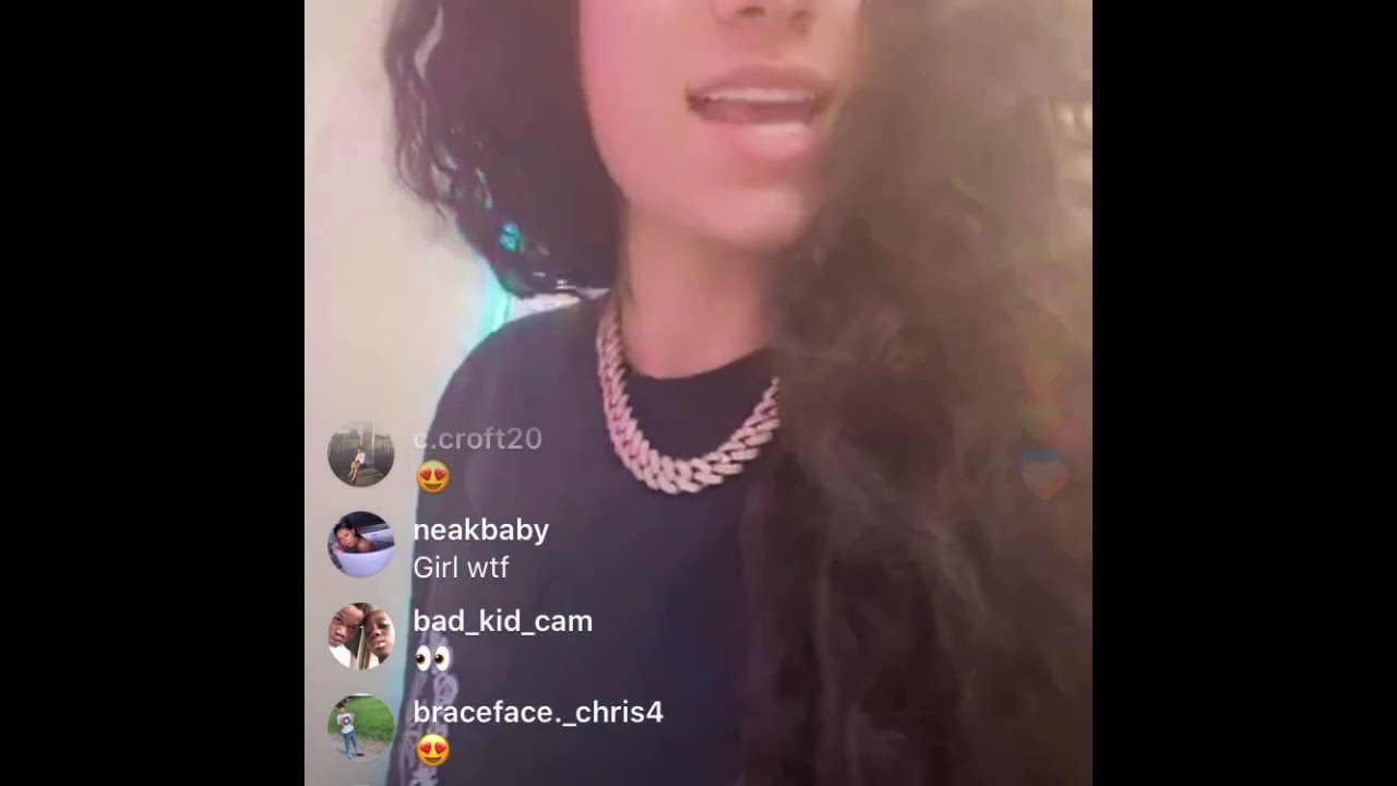 Bhad Bhabie Instagram Live (6/22/20) - YouTube