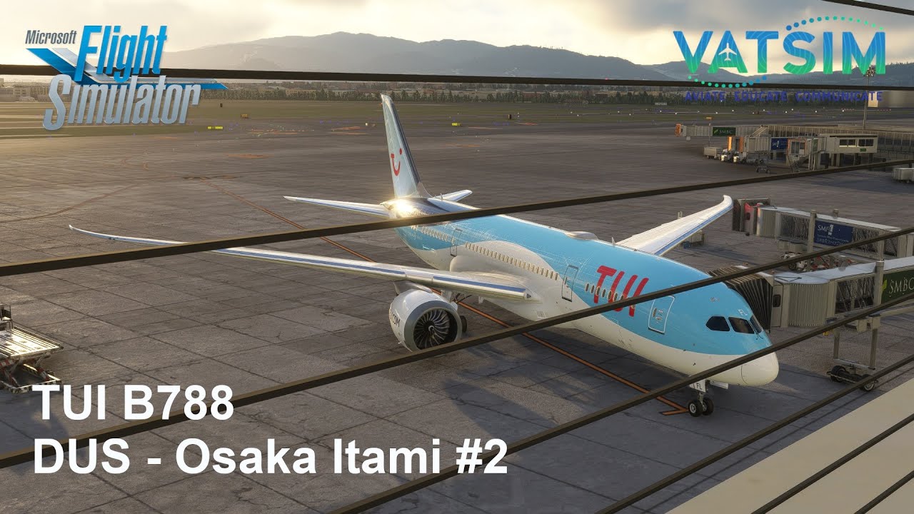Difficult Approach in Osaka Itami | TUI Boeing 787-8 | DUS - ITM | MSFS2020 - YouTube