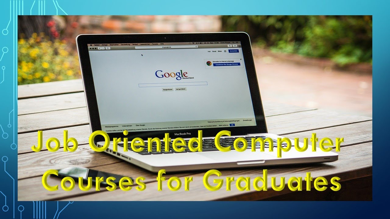 Job oriented computer courses for Graduates - YouTube