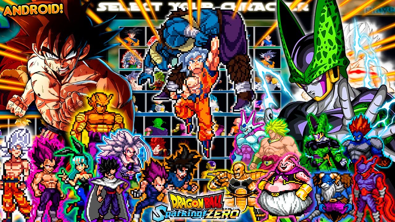 O VERDADEIRO DRAGON BALL SPARKING ZERO MUGEN PARA CELULAR! - YouTube