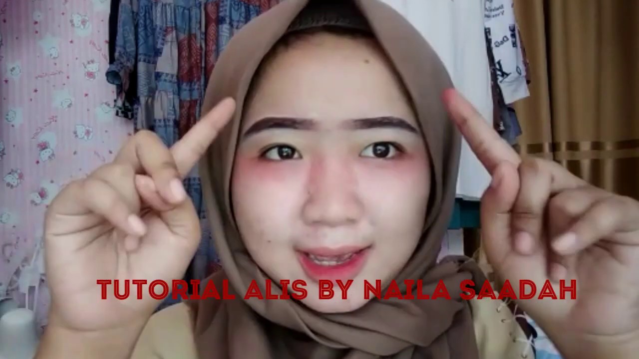 Tutorial alis tersimple tanpa cukur alis - YouTube