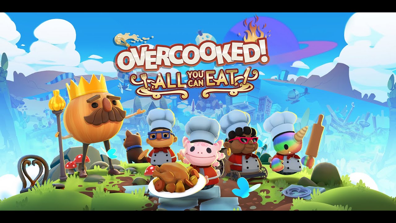 Overcooked - 4 Star Finish (100% Walkthrough - All You Can Eat - PC ...