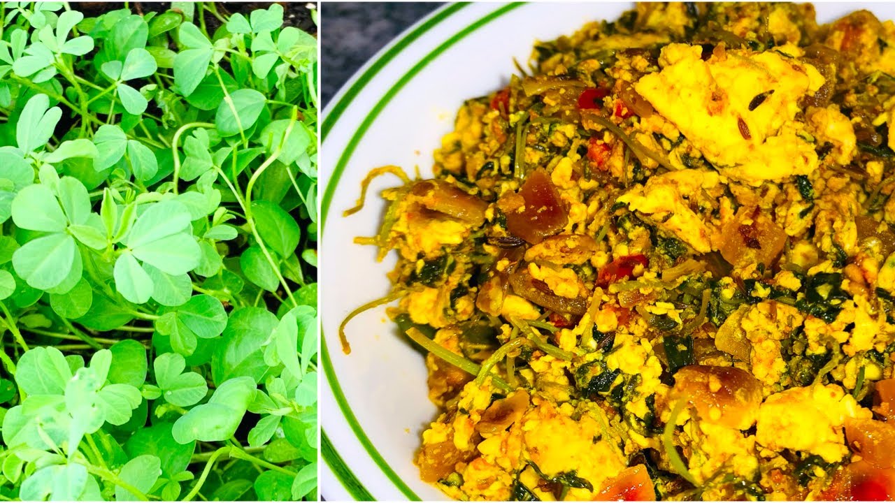 Menthi Kura Egg Curry|Methi Anda Burji|Methi Recipes Indian|Nivis Food ...