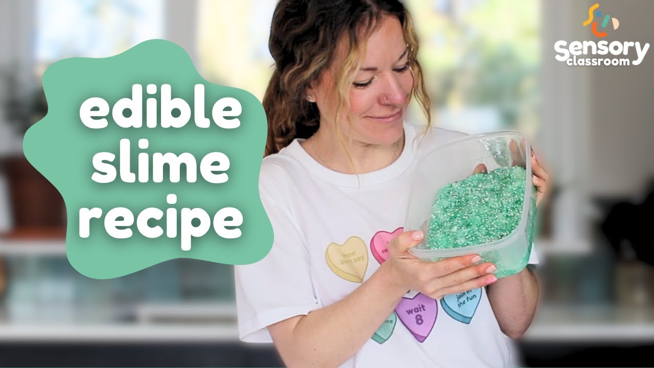 Sensory Recipes: Tapioca Slime - YouTube