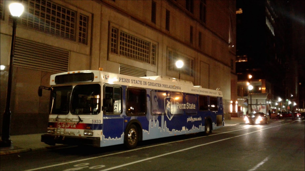 SEPTA Route 108: 2004 New Flyer D40LF #5933 Pt 2/2 - YouTube