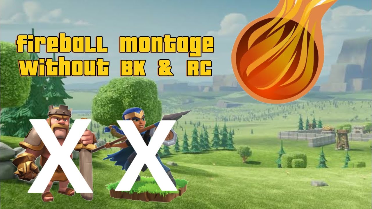 FIREBALL MONTAGE CLASH OF CLANS PART 7 #clashofclans #fireball #coc ...
