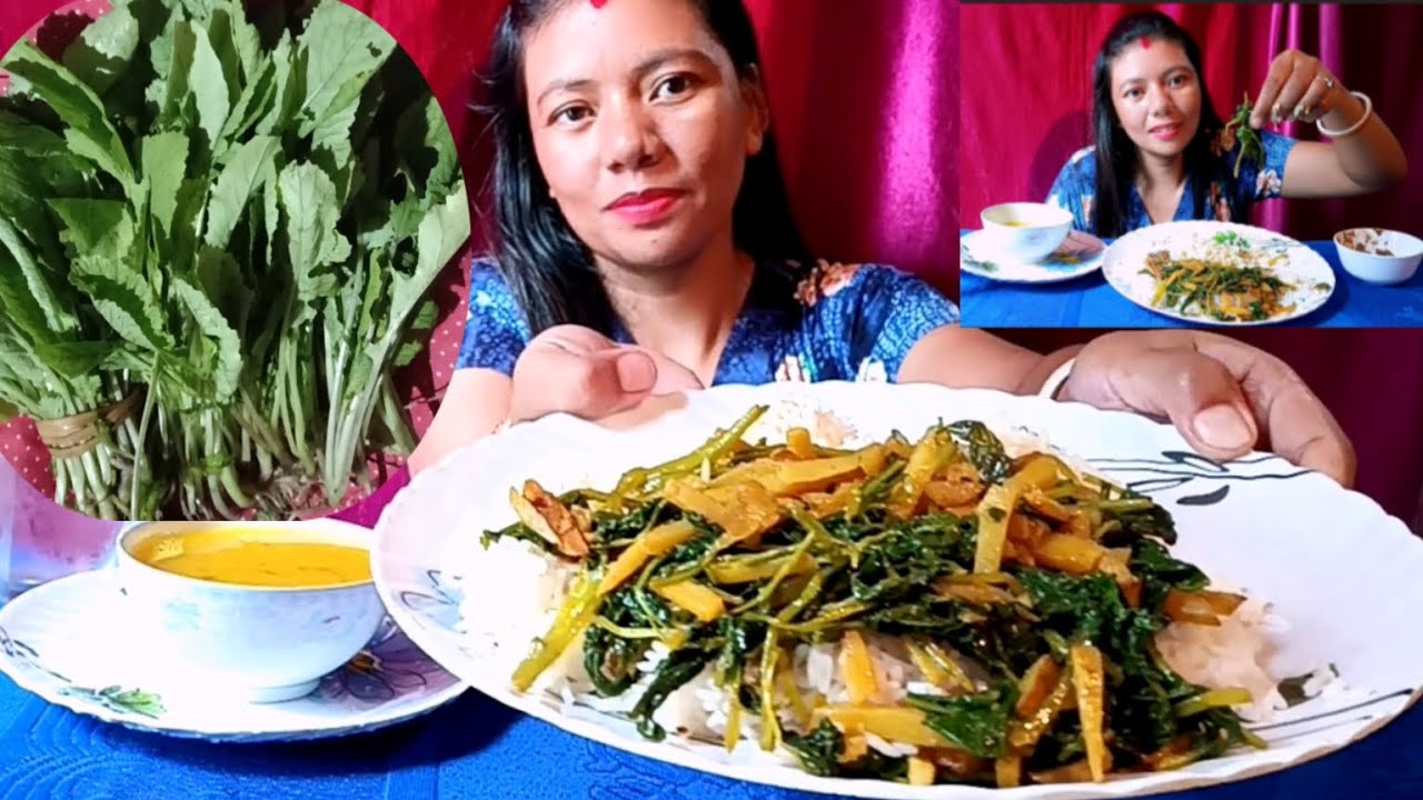 Sidhra macha ra tomatar ko achar mula ko sag dal bhat Nepali khana ...