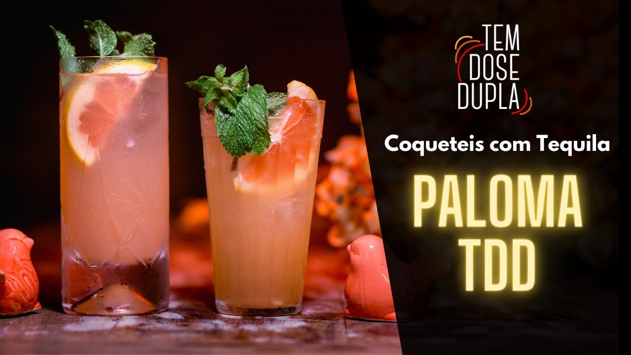 COMO FAZER DRINK PALOMA - COQUETEL COM TEQUILA - YouTube