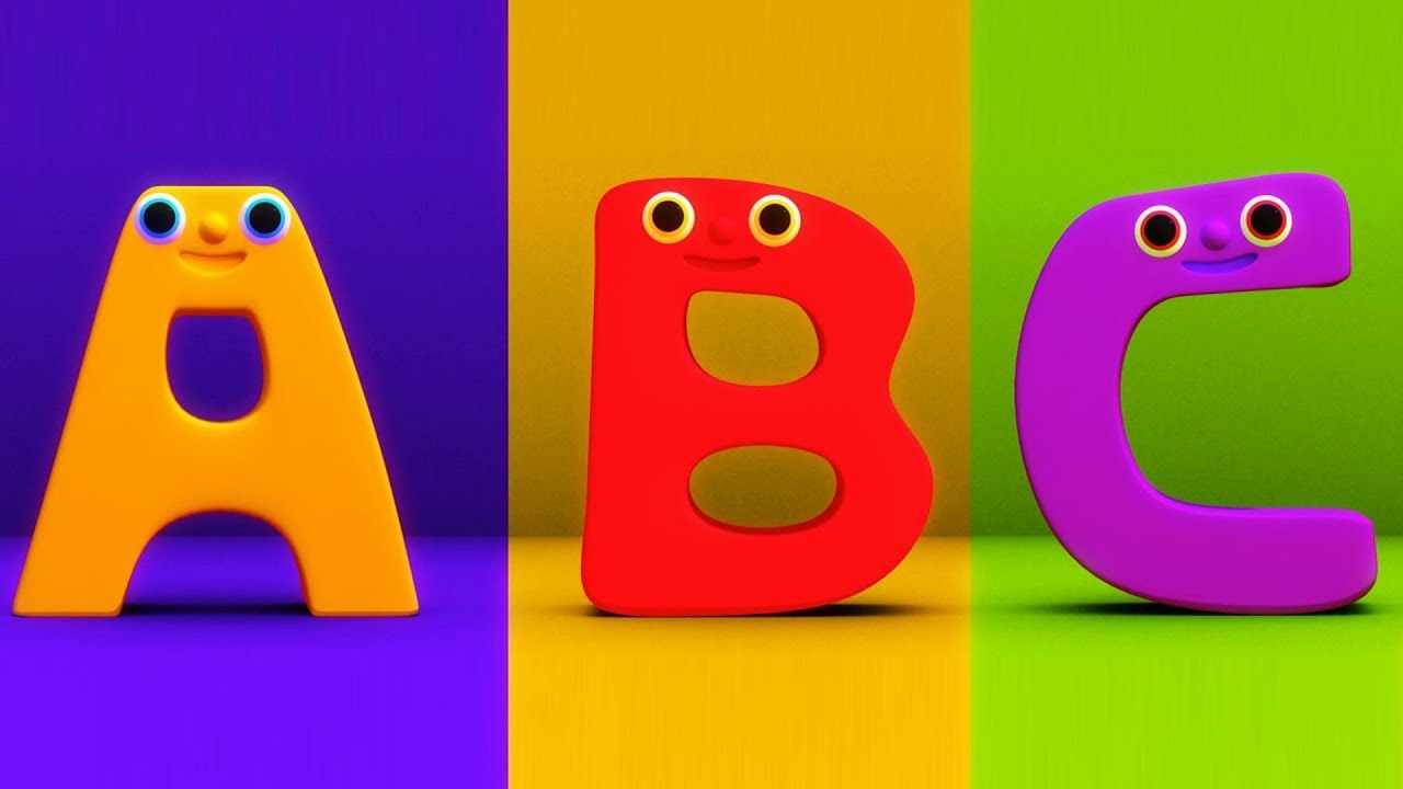 Abc with four elements comes with every alphabet| kid learning video ...