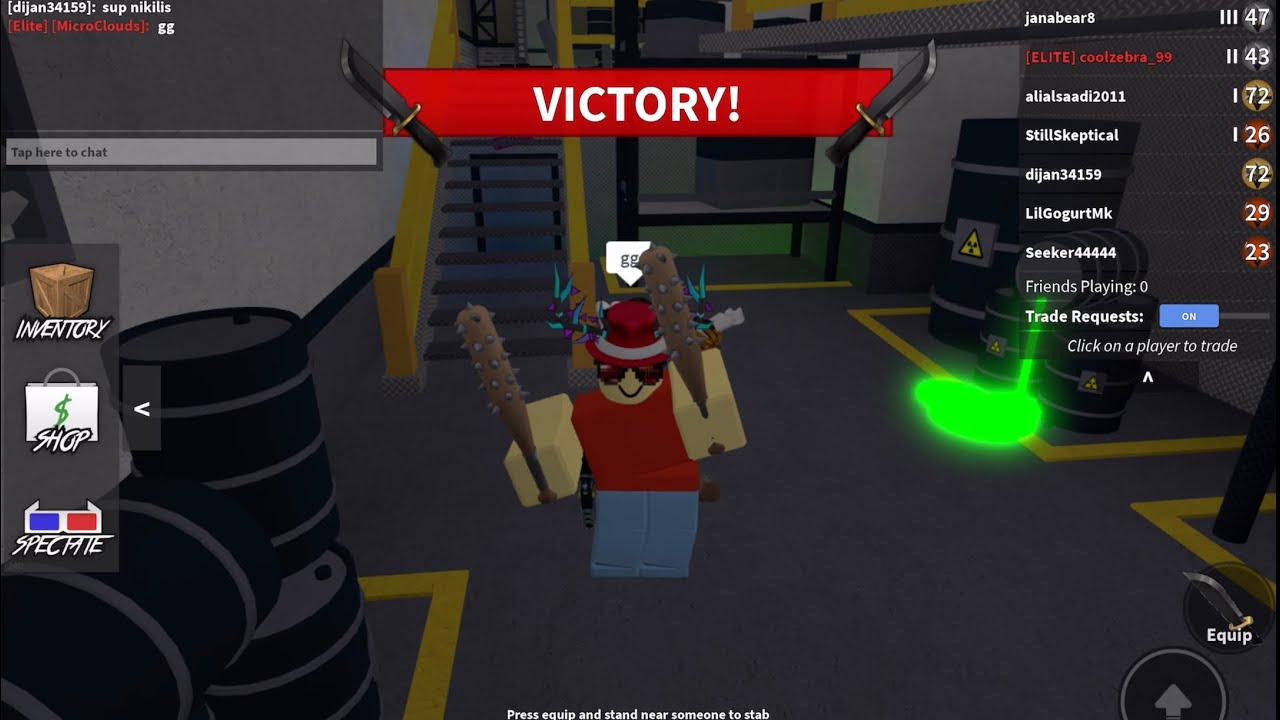 Playing the MM2 Halloween Update as Nikilis! - YouTube