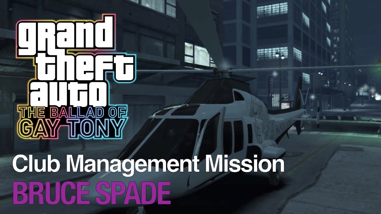 GTA EFLC: The Ballad of Gay Tony | Club Management Mission | Bruce ...