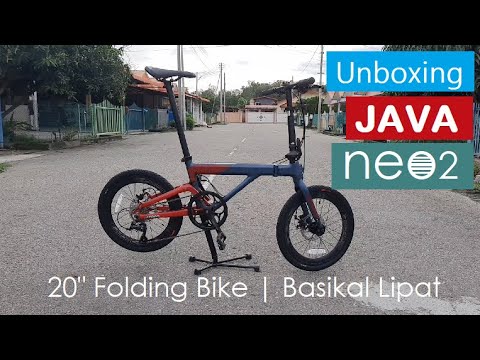 Java Neo 2 Folding Bike 20" - Unboxing & Spesifikasi | Basikal Lipat 3 ...