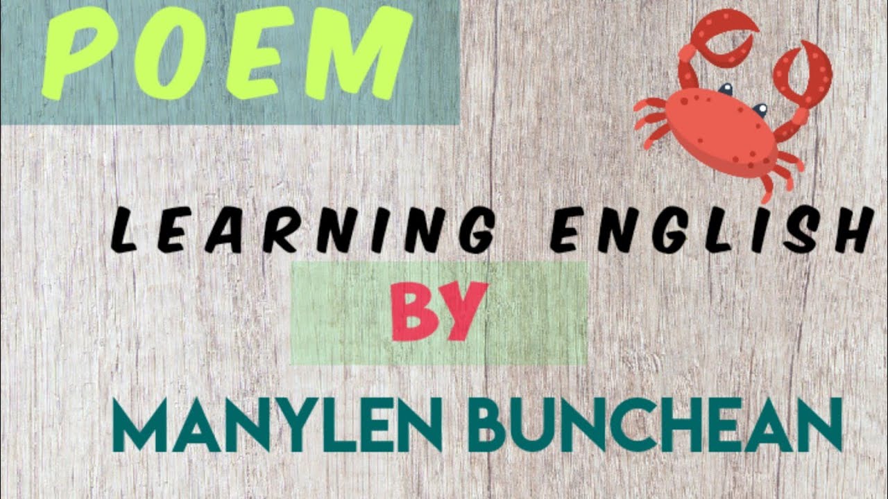 Learning English/ Poem/ Manylen Bunchean/ Rayhan/ English Poem/ - YouTube
