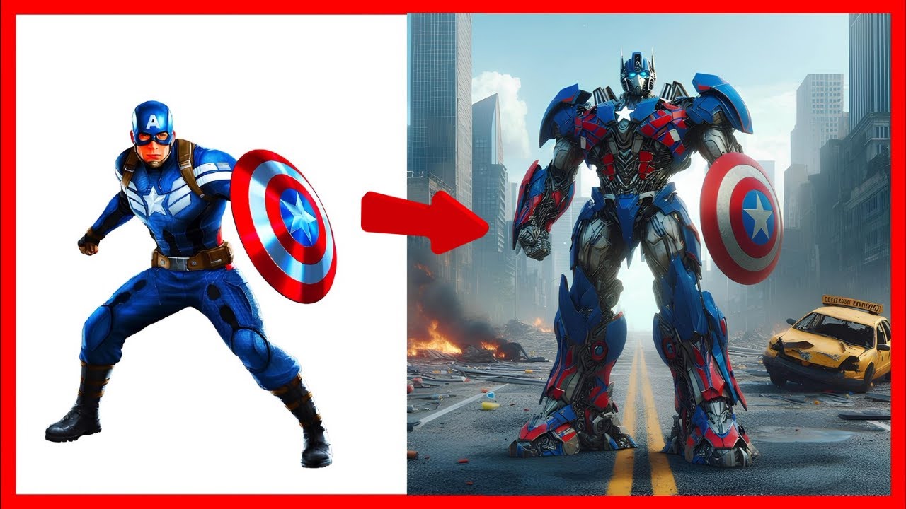 AVENGERS but TRANSFORMERS VENGERS 🔥 All Characters 🔥 (Marvel & DC) 2025 ...