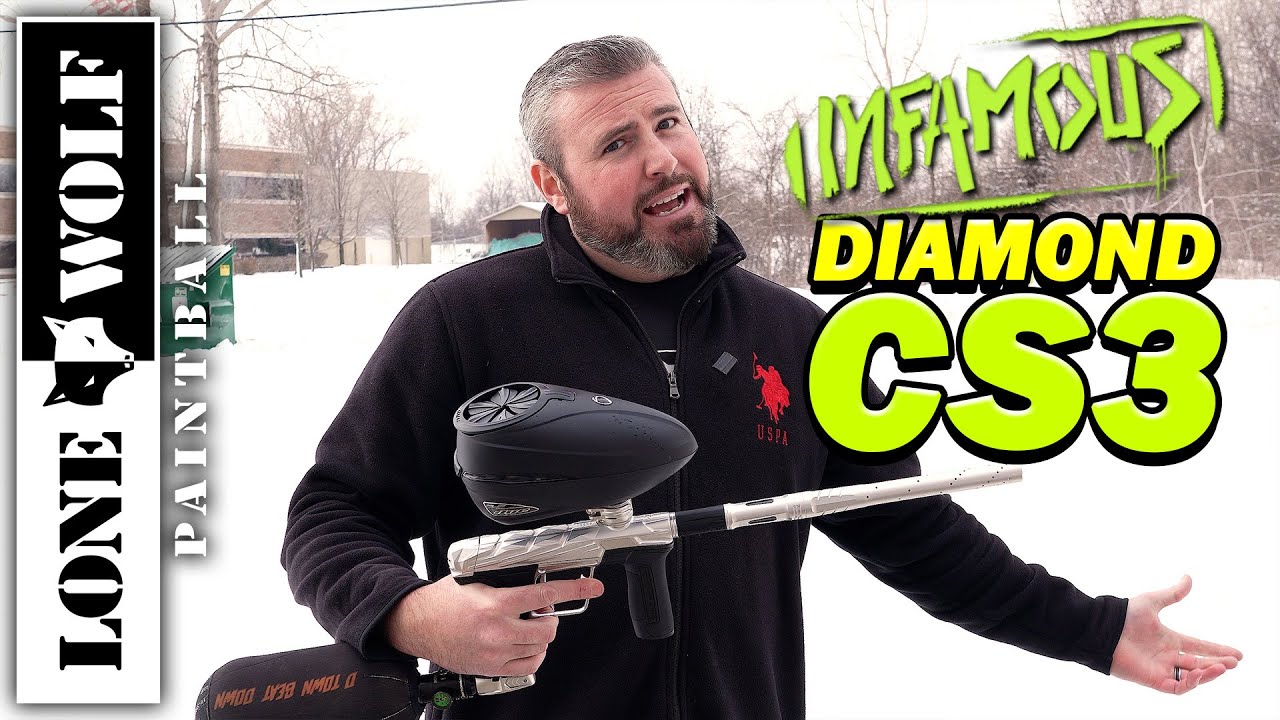 Infamous Diamond Skull x Planet Eclipse CS3 Paintball Gun Review ...