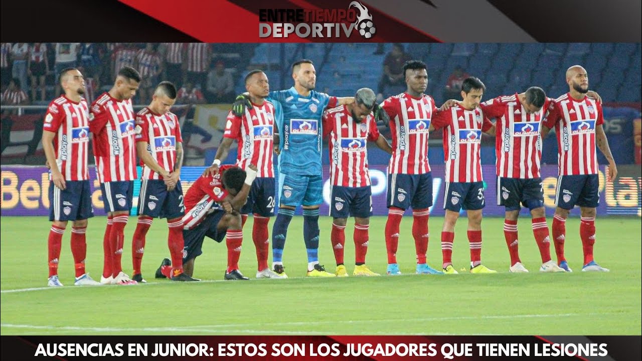 Ausencias en Junior: Estos son los jugadores con lesiones y hasta el ...